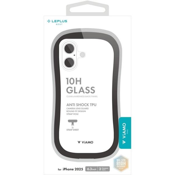 ＭＳソリューションズ iPhone 17 耐傷・耐衝撃ハイブリッドケース 「ViAMO freely」 LN-IM25VMFGY ダークグレーお取寄せの場合の納期目安：5月下旬以降（4/30現在）・耐衝撃・高硬度10H・背面クリア