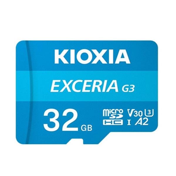 KIOXIA（キオクシア） EXCERIA G3 microSDHC UHS-I メモリカード KMU-C032G 容量：32GBお取寄せの場合の納期目安：8月下旬以降（4/30現在）・4K以上の高画質動画撮影、アクションカメラ、スマートフ...
