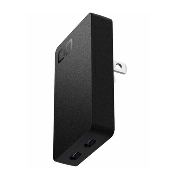 ＣＩＯ NovaPort SLIM DUO 45W CIO-G45W2C-S-BK ブラック・薄型のスリムタイプ・単ポート最大45W出力・2ポート搭載