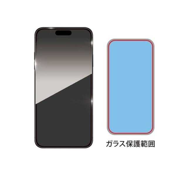 Deff iPhone 17 / iPhone 17Pro用　画面保護ガラスフィルム（High Grade Glass）UV＋ブルーライトカット DG-IP25MPU2F ・UV＋ブルーライトカットタイプ・スタンダードタイプのスクリーンプロ...