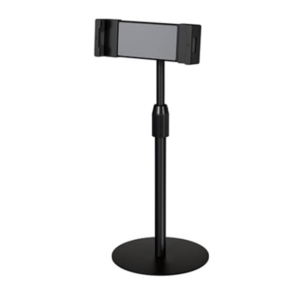 GOPPA 18.5インチ対応 モバイルディスプレイスタンド（ポールタイプ） GP-DPS18HAT/B ブラック・最大18.5インチまでのモバイルディスプレイに対応・机上の自由な場所に設置可能・ポールタイプ