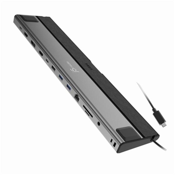 【発売日：2024年05月02日】j5 create USB4 Triple Display 12in1ドッキングステーション JCD554 ・ケーブル1本で12in1機能を一気に拡張できる・最新USB4規格を採用しThunderbolt並...