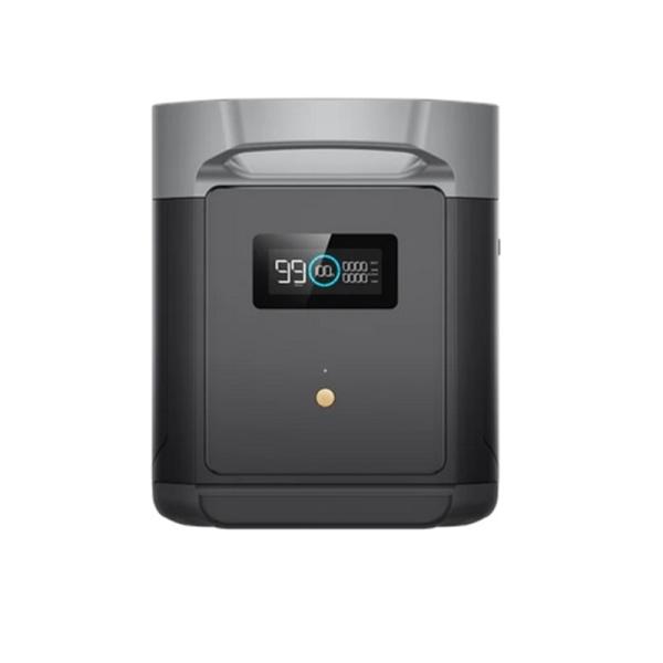 EcoFlow（エコフロー） DELTA 2 Max 専用エクストラバッテリー EFDELTA2MAXEB ・約10年使える長寿命・高品質なLFPバッテリー搭載・2,048Wh大容量・最大3200W高出力