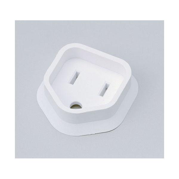 ELPA コンセントカバー AN-203B W