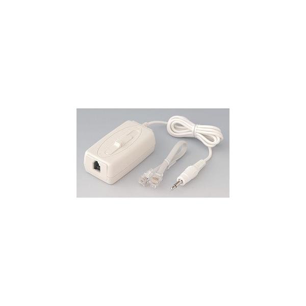 ELPA 受話器用録音アダプター TEA-041 ・受話器から通話内容を録音する場合に使用します 。