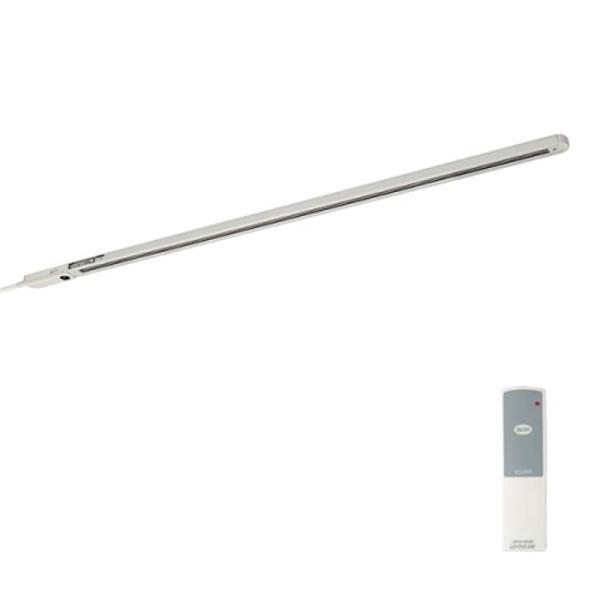 ELPA コンセント用　ライティングバー　リモコン付き　1m LRC-R100C(IV) アイボリー<b><u>※電池別売（アルカリ）単４×２本</u></b>・天井から吊るしたり固定する照明...