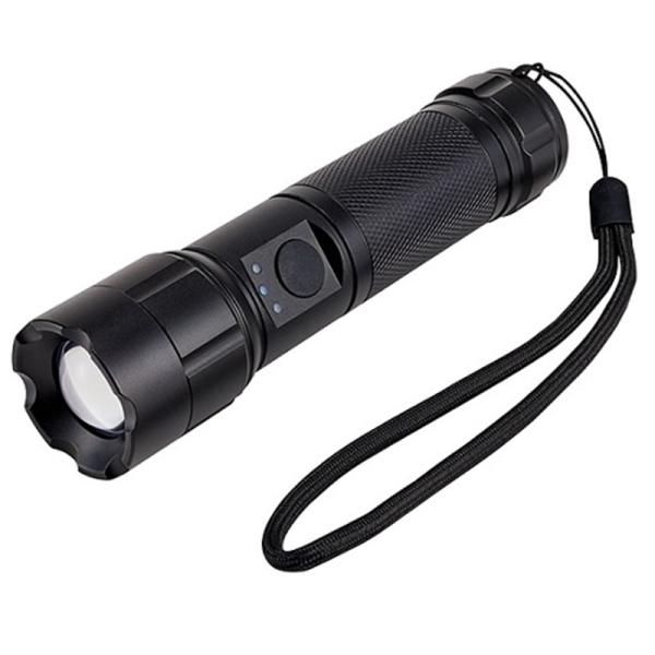 ELPA インジケーター付きLEDアルミライト　450ルーメン DOP-EP540 <b><u>※電池別売（アルカリ）単４×３本</u></b>・水まわりでも安心の防浸形(IPX7)・急な電池...