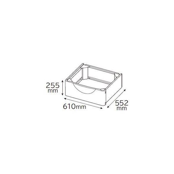 【発売日：2010年10月16日】日立（HITACHI） ドラム式全自動洗濯乾燥機　置き台 TR-BD2 ・洗濯乾燥機用置台
