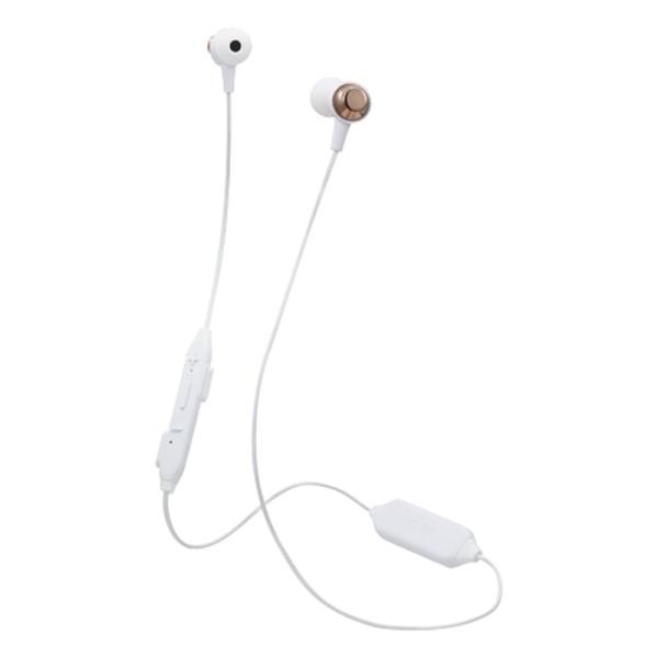 【発売日：2018年11月25日】maxell（マクセル） Ｂｌｕｅｔｏｏｔｈイヤホン MXH-BTC110WH ホワイト・「+Fit」シリーズ同様のカラフルで質感の高いデザイン・スリムリモコンケース採用・音楽の連続再生は最大約7時間