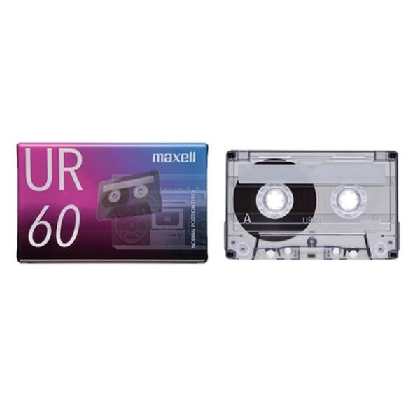 maxell（マクセル） カセットテープ UR-60N ・純正品・カセットテープ「UR」 シリーズ・録音時間60分タイプ