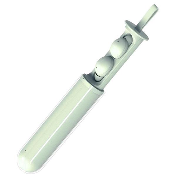 maxell（マクセル） Bluetooth対応完全ワイヤレスカナル型イヤホン MXH-BTW401MG ミントグリーン・お気に入りのステッカーで充電ケースをデコレーション・小型、軽量設計・タッチセンサーボタン採用