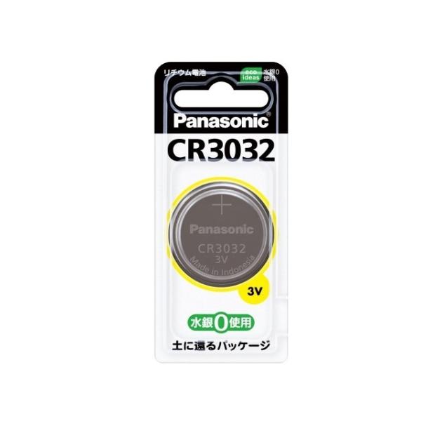【発売日：1992年04月23日】Panasonic（パナソニック） リチウムコイン電池 CR3032 お取寄せの場合の納期目安：1月下旬以降（1/9現在）