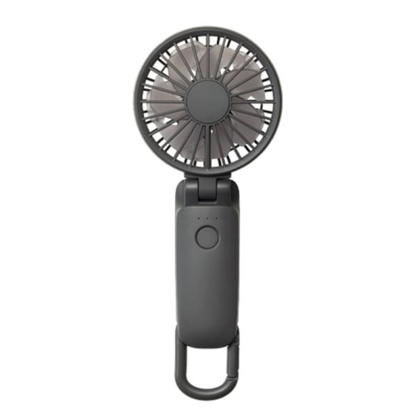 RHYTHM（リズム） ハンディファン　Silky Wind Mobile 3.2 9ZF040RH82 ダークグレー【数量限定・未開封店頭在庫】・想像を超えた大風量。3wayカラビナ付きハンディファン。・リズム風で心地のよい風・充電式で最...