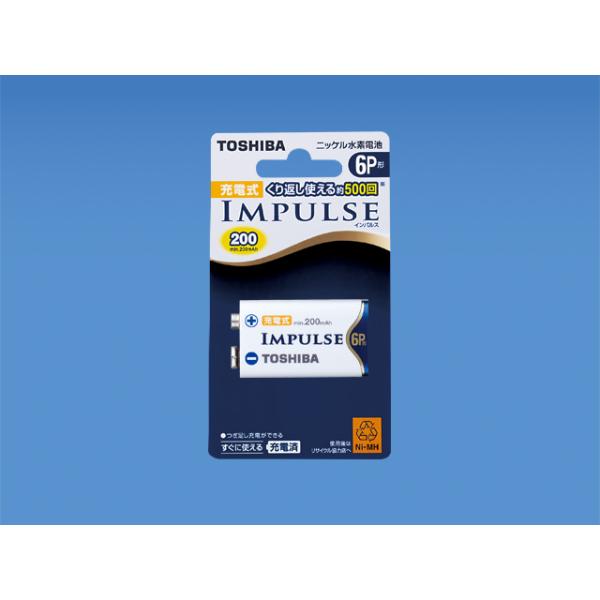 【発売日：2011年10月01日】東芝（TOSHIBA） ニッケル水素充電池 6TNH22A ・低自己放電タイプ６Ｐ形・１年保存後でも約８５％の容量・繰返し使える約５００回の充電回数