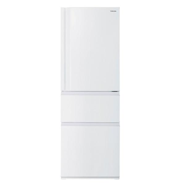 【発売日：2025年11月24日】東芝（TOSHIBA） 3ドア冷蔵庫　SCシリーズ GR-Y36SC(WU) マットホワイト　右開き　内容量：356リットル・食品の出し入れがラク！最上段でも使いやすい冷蔵室・小さい食品もスッキリ整理！３段...