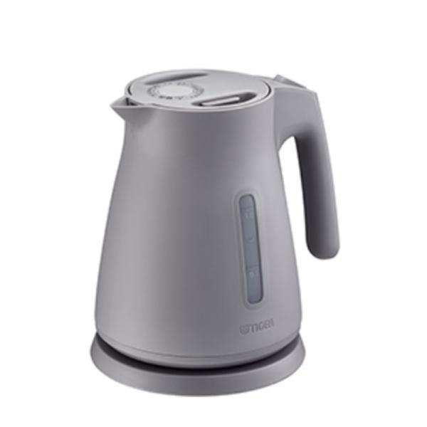 【発売日：2024年09月01日】タイガー魔法瓶 電気ケトル　クイックアンドセーフプラス　（QUICK＆SAFE＋) PCS-A100 HA アッシュグレーお取寄せの場合の納期目安：1月下旬以降（1/9現在）・驚きの速さでお湯が沸く（カップ...