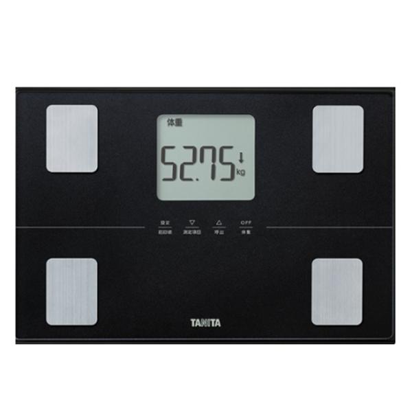タニタ 体組成計（乗るピタプラス／５０ｇ測定） BC-317-BK メタリックブラック・50g単位の高精度測定・毎日の継続した測定をサポート・乗るだけで測定ができる「乗るピタ」※搭載