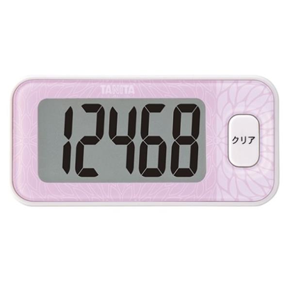 【発売日：2017年02月01日】タニタ 大文字３Ｄセンサー歩数計（ＣＲ２０３２×１付） FB-740-PK ピンク・3Dセンサー搭載歩数計　文字高19mmの見やすい大型液晶・ストラップを通しやすい大きな穴・設定いらずカンタン歩数計