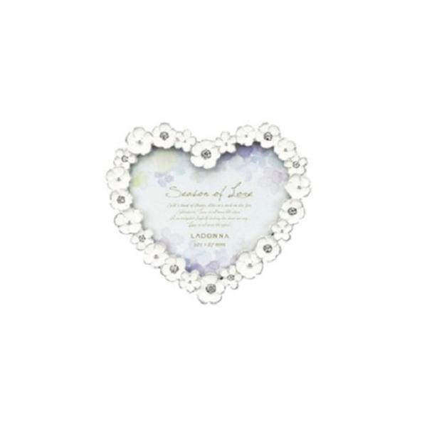 LADONNA（ラドンナ） フォトスタンド　定形外 BJ13-H-WH ホワイト【数量限定・未開封店頭在庫】・縦置き・ミニサイズ×1