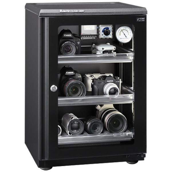 【発売日：2023年03月21日】東洋リビング 全自動防湿庫　オートクリーンドライ　スタンダードシリーズ ED-80CATP3(B) ブラックお取寄せの場合の納期目安：4月上旬以降（3/6現在）・耐久性抜群の日本製電子ドライユニット搭載・光...