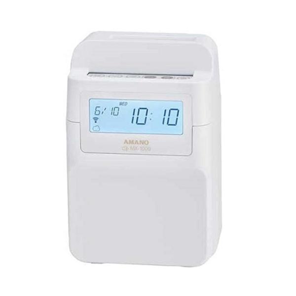 アマノ タイムレコーダー MX1000 ・毎日の計算はもちろん、毎月の計算もこなすコンパクトなタイムレコーダー・1日最大4打刻または2打刻の時間集計が可能・コネクテッドツール対応