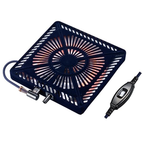 メトロ電気工業 こたつ用取替ヒーター MSU-501H(KB) 【数量限定・未開封店頭在庫】・ファン付き薄型・むらなく均一な暖かさ・二重の安心構造