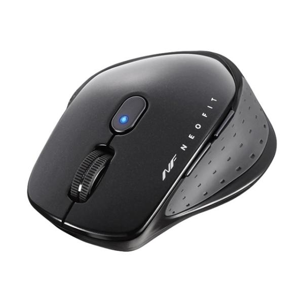 【発売日：2018年03月10日】バッファロー（Buffalo） 無線　ＢｌｕｅＬＥＤ　５ボタン　マウス BSMBW510MBK ブラック・様々な持ち方に合わせた、3WAYホールド形状・快適な使い心地を実現する、手にフィットした形状・マウス...