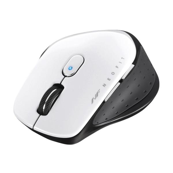 【発売日：2018年03月10日】バッファロー（Buffalo） 無線　ＢｌｕｅＬＥＤ　５ボタン　マウス BSMBW510MWH ホワイト・様々な持ち方に合わせた、3WAYホールド形状・快適な使い心地を実現する、手にフィットした形状・マウス...