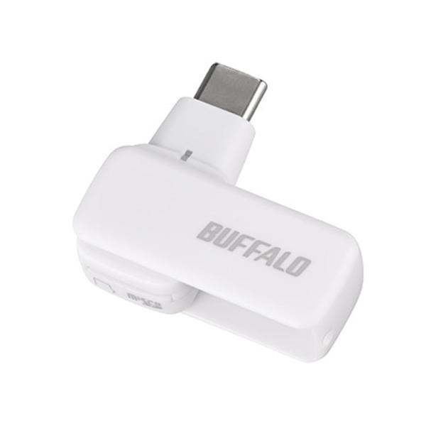 【発売日：2025年10月25日】バッファロー（Buffalo） USB 3.2（Gen 1）Type-C対応 microSD専用カードリーダー/ライター　BSCRM100U3Cシリーズ BSCRM100U3CWH ホワイトお取寄せの場合の...