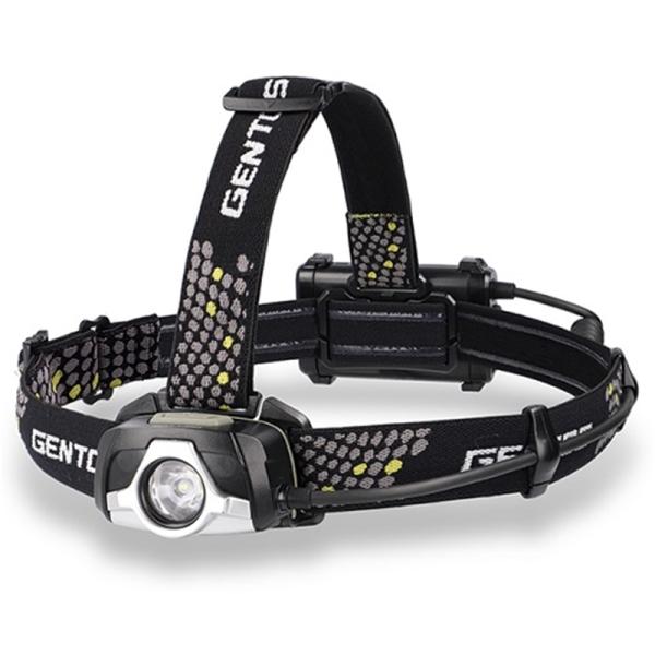 GENTOS（ジェントス） LEDヘッドライト DRF-133D 【数量限定・未開封店頭在庫】・Highモードで12時間点灯のヘッドライト・耐塵・防滴（IP64準拠）＆2m落下耐久・エネループ・充電式エボルタ使用可能