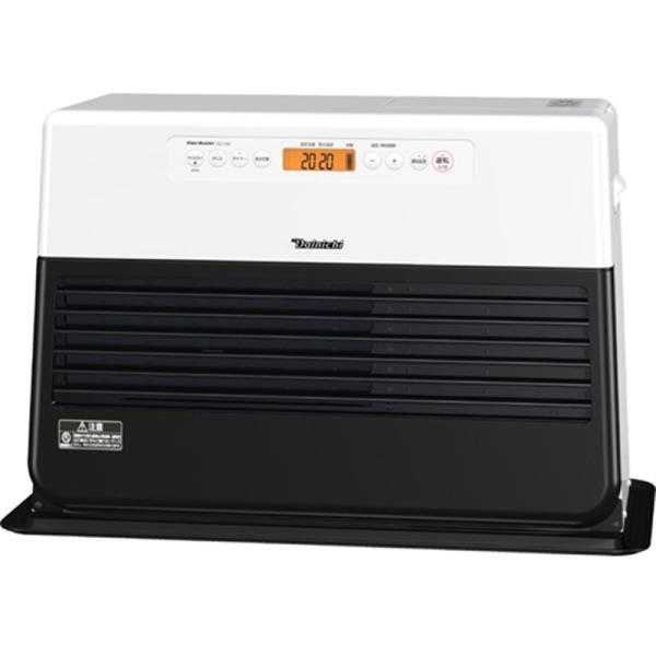 【発売日：2025年08月28日】ダイニチ工業 石油ファンヒーター　FZシリーズ FZ-104(WK) ホワイト×ブラック【数量限定・未開封店頭在庫】・大きなスペースも1台でしっかり暖める・秒速消臭システムプレミアムでニオイ低減・大容量9Lタンク