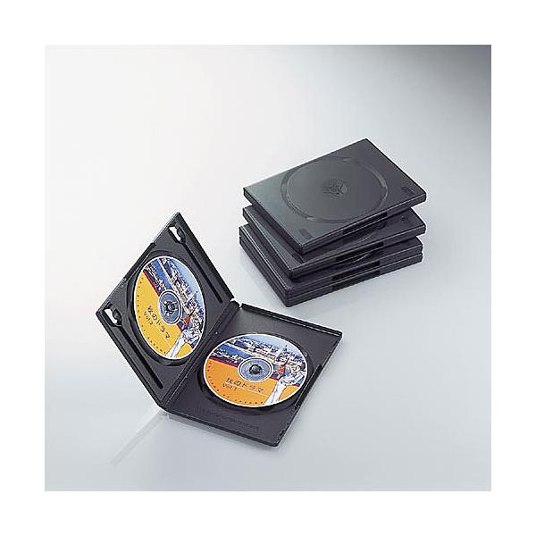 エレコム ＤＶＤトールケース CCD-DVD05BK