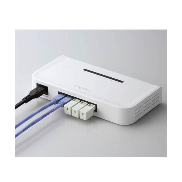 エレコム LANポートブロック LD-LOCK/HUB03 【数量限定・未開封店頭在庫】・HUBやルーター等の空きポートをロック！