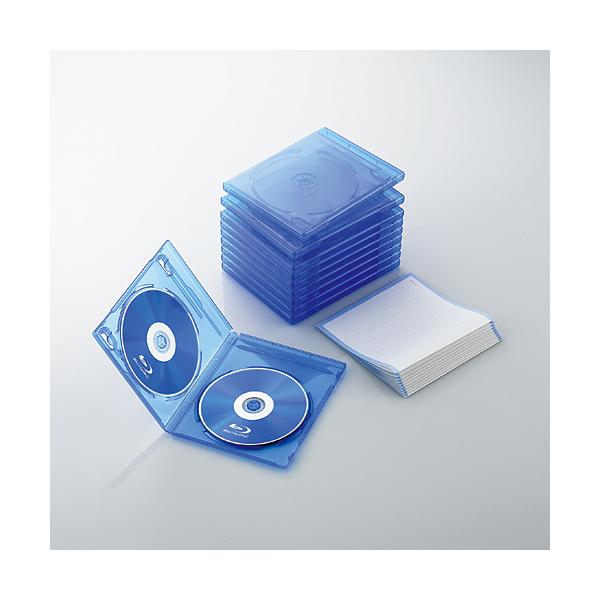 エレコム ブルーレイディスク用ケース CCD-BLU210CBU