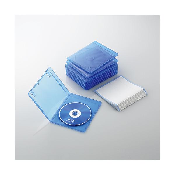 エレコム ブルーレイディスクケース CCD-BLUS110CBU