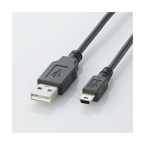 エレコム ＵＳＢ２．０ケーブル（ｍｉｎｉ−Ｂタイプ） U2C-M20BK