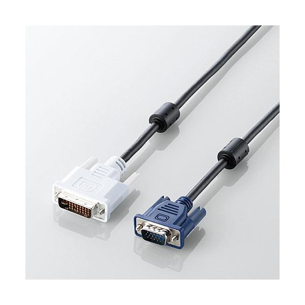 エレコム ＤＶＩ−ＤＳｕｂ変換ケーブル／１．５ｍ CAC-DVA15BK