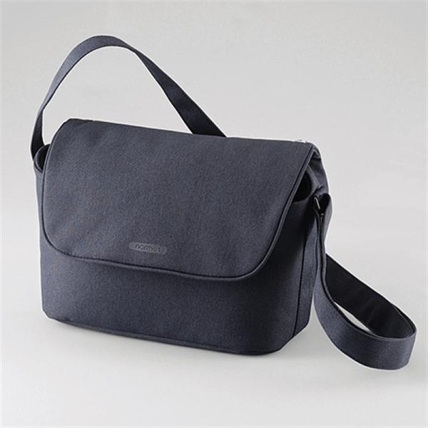 エレコム ショルダーバッグ DGB-S031BK ブラック・一眼レフカメラ用ショルダーバッグ“normas” DGB-S031シリーズ・サッと取り出し、すぐ撮れる!・一眼レフカメラと交換レンズひとつが収納可能なカメラショルダーバッグ“nor...