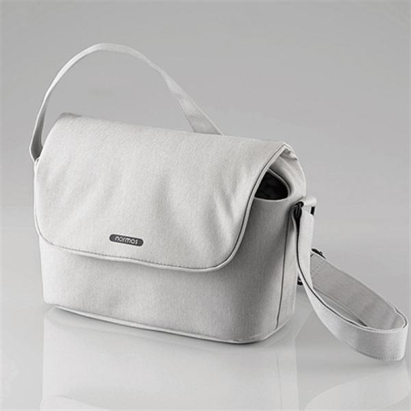 エレコム ショルダーバッグ DGB-S031GY グレー・一眼レフカメラ用ショルダーバッグ“normas” DGB-S031シリーズ・サッと取り出し、すぐ撮れる!・一眼レフカメラと交換レンズひとつが収納可能なカメラショルダーバッグ“norm...