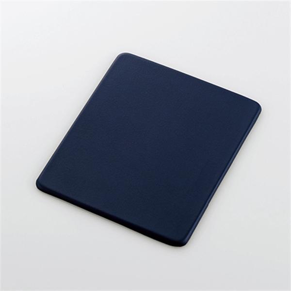 エレコム マウスパッド／ソフトレザー MP-SL01NV ネイビー・どこにでも馴染むシンプルデザイン・手触りのよいPUレザーを使用したソフトレザーマウスパッド