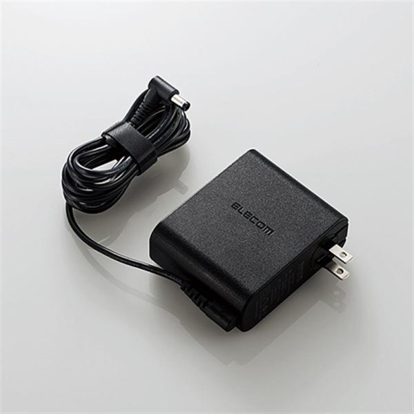 【発売日：2018年05月10日】エレコム ＡＣアダプター／ＦＵＪＩＴＳＵ／１９Ｖ ACDC-1965FUBK 【数量限定・未開封店頭在庫】・ノートパソコン（富士通65W/19V丸コネクタタイプのパソコン）用ACアダプタ・出張に最適!持運び...