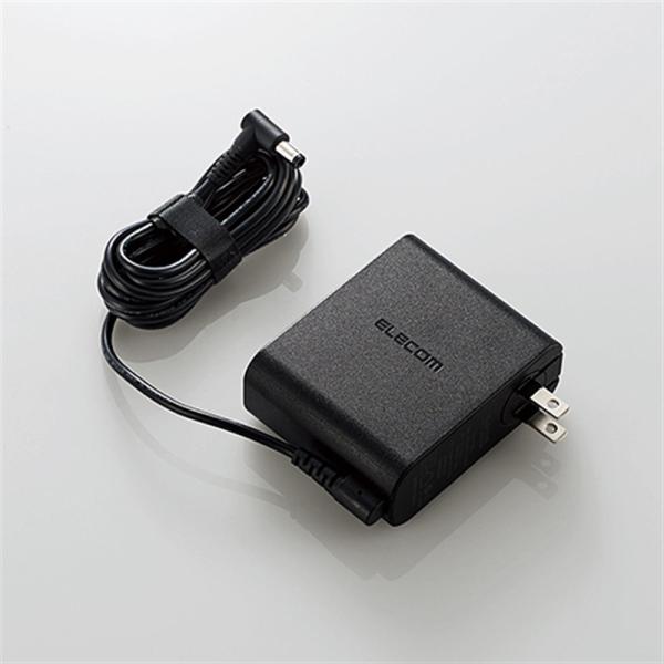 【発売日：2018年05月10日】エレコム ＡＣアダプター／ＮＥＣ／１９Ｖ ACDC-1965NEBK 【数量限定・未開封店頭在庫】・ノートパソコン（NEC65W/19V丸コネクタタイプのパソコン）用ACアダプタ・出張に最適!持運びに便利な...