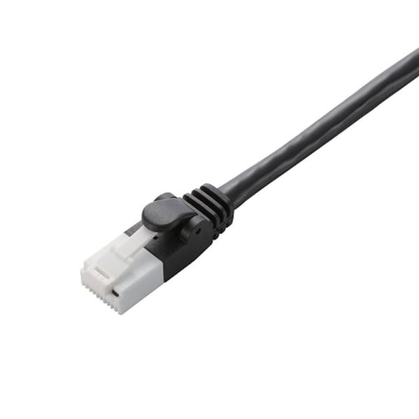 【発売日：2014年05月22日】エレコム Cat6対応ツメ折れ防止LANケーブル／５ｍ LD-GPT/BK5/RS ブラック・プロテクタと新素材コネクタ採用のダブル構造で、通常の使用環境では絶対にツメが折れない!※1000回の屈曲検査に合...