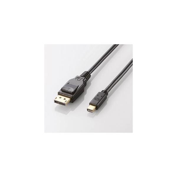エレコム ｍｉｎｉディスプレイポートケーブル／ｖｅｒ１．２ CAC-DPM1210BK ブラック【数量限定・未開封店頭在庫】・4K映像出力に対応。・DisplayPort規格Ver1.2a認証済・miniDisplayPortに対応したDi...