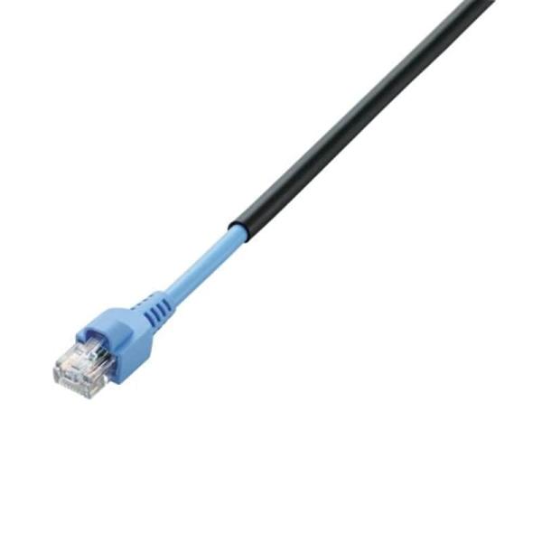 エレコム Cat5e対応LANケーブル(屋外用) 20m LD-VAPFR/BK20 ・100BASE-TXや1000BASE-T環境での安定した通信が可能なCat5e対応LANケーブルの屋外用モデル