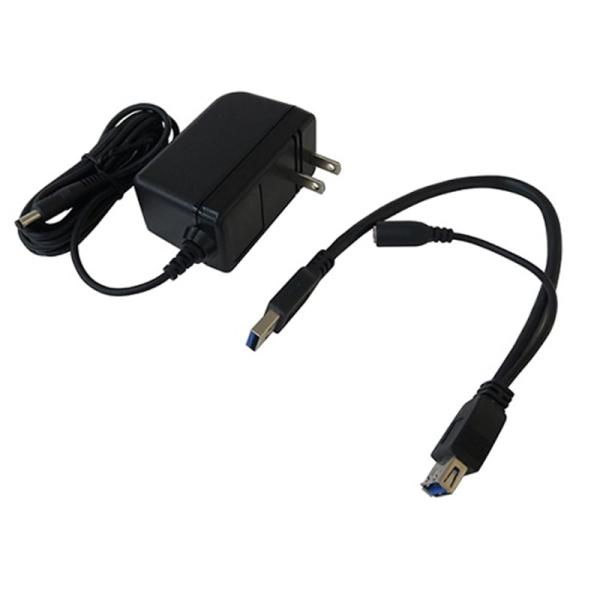 I-O DATA（アイ・オー・データ機器） バスパワーＵＳＢ機器対応ＡＣアダプター USB-ACADP5R ・バスパワーUSB機器用・USB-ACADP5後継品