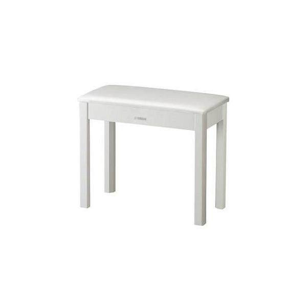 【発売日：2014年03月01日】ヤマハ 椅子（固定） BC-108WH ホワイト・電子ピアノ用高さ固定椅子