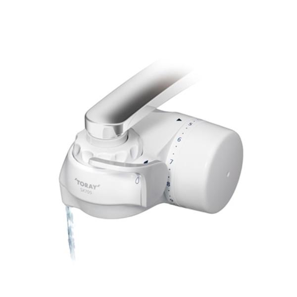 【発売日：2019年05月20日】TORAY（東レ） 浄水器 SX705T ・スリムで使いやすい・手動でカートリッジ交換目安を設定・切替えしやすいレバー（浄水、原水シャワー、原水ストレート）