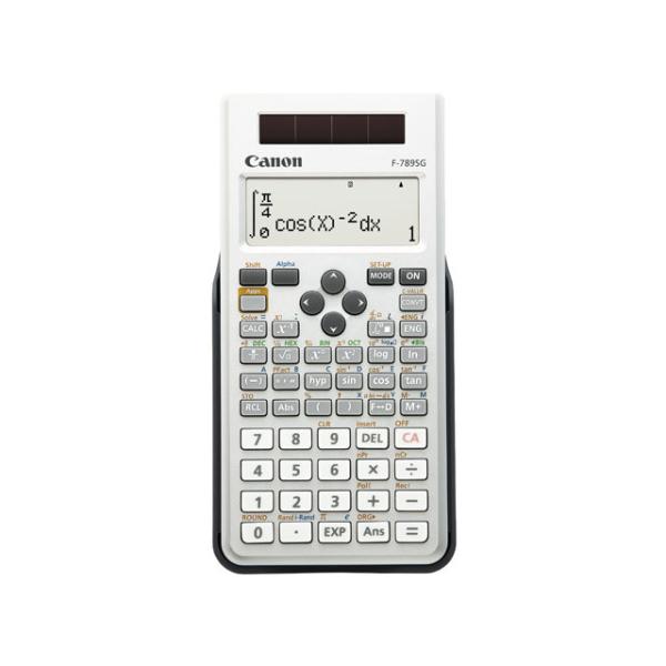 【発売日：2012年12月01日】Canon（キヤノン） 関数電卓 F-789SG-SL SOB お取寄せの場合の納期目安：4月上旬以降（3/13現在）・４４５関数・機能搭載。ソーラー＆ボタン電池の２電源・１０桁、１９メモリー、７９科学定数...