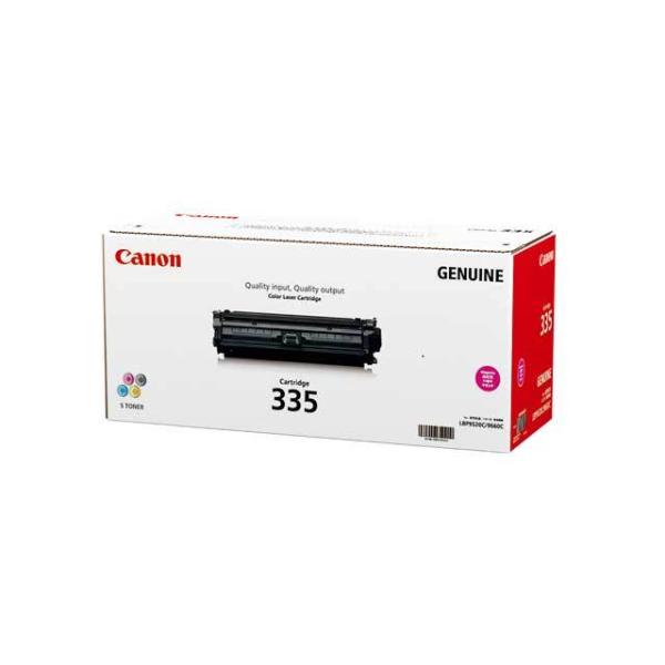 【発売日：2013年11月01日】Canon（キヤノン） 純正トナーカートリッジ CRG-335MAG ・ＬＢＰ９６６０Ｃｉ／９５２０Ｃ用・１６，５００ページ印刷可能・ＩＳＯ／ＩＥＣ１９７９８基準